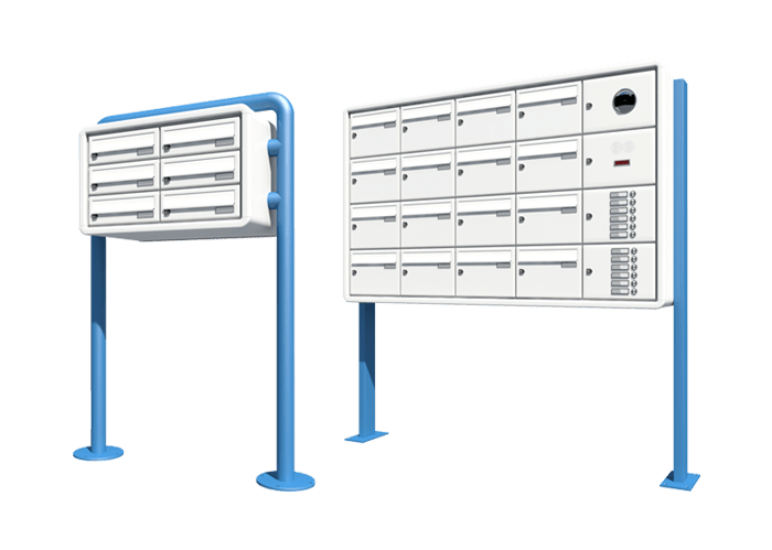 Options & Accessories for Multiple Mailboxes | DAD United Kingdom