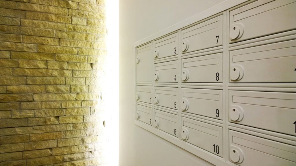 Wall mounted multiple mailboxes | DAD United Kingdom